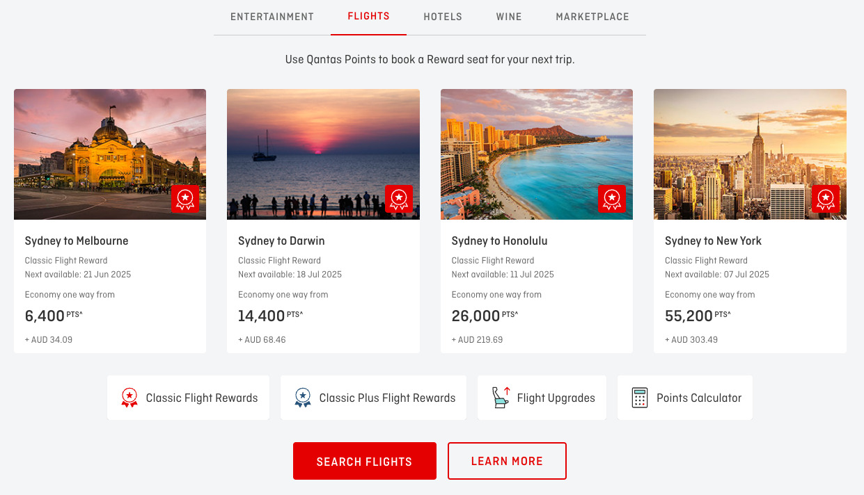 How to Find and Book Qantas Reward Flights Using Your Points • Olivia White